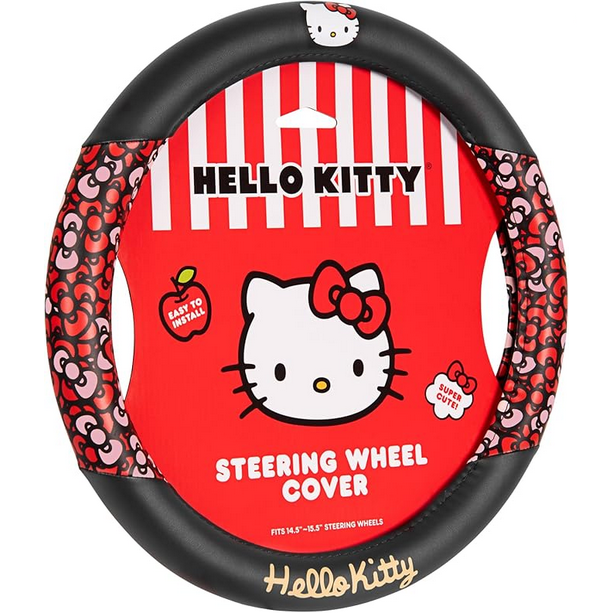 Hello Kitty - Bows Steering Wheel Cover | Sweet Kitty, The Anime Store