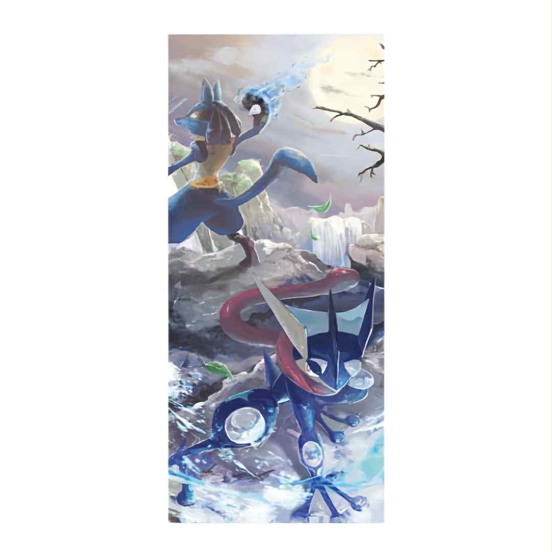 Pokemon - Legendary Battle Scenes Small Wall Scroll | Sweet Kitty, The ...