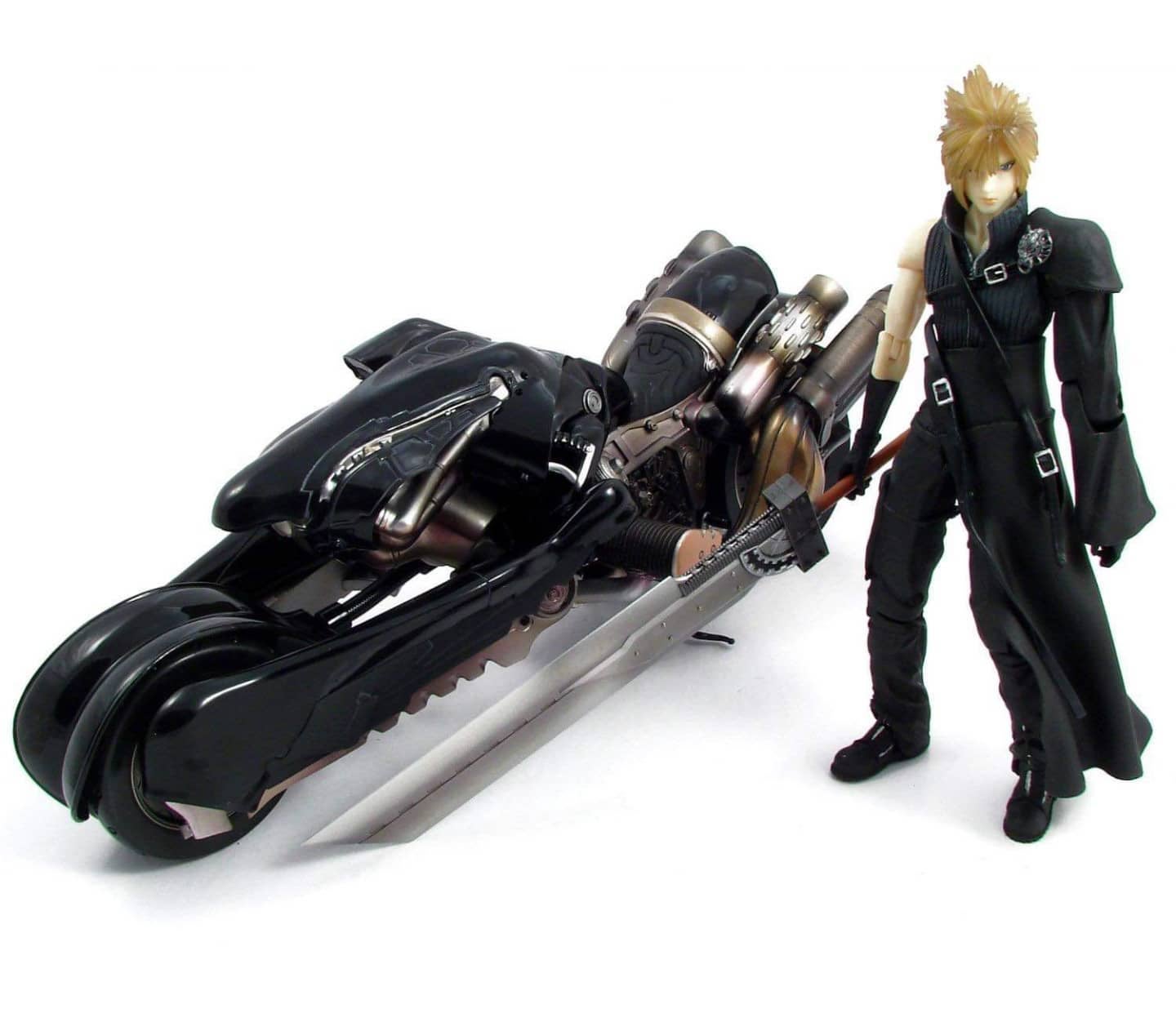 Final Fantasy VII - Advent Children Play Arts Cloud & Fenrir No. 0 ...