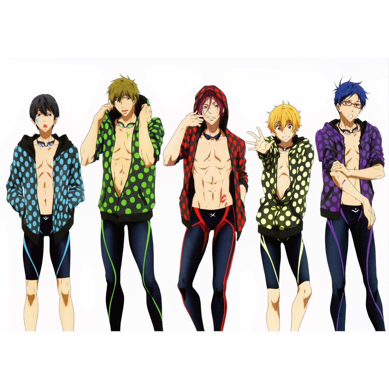 Free Iwatobi Swim Club Poster