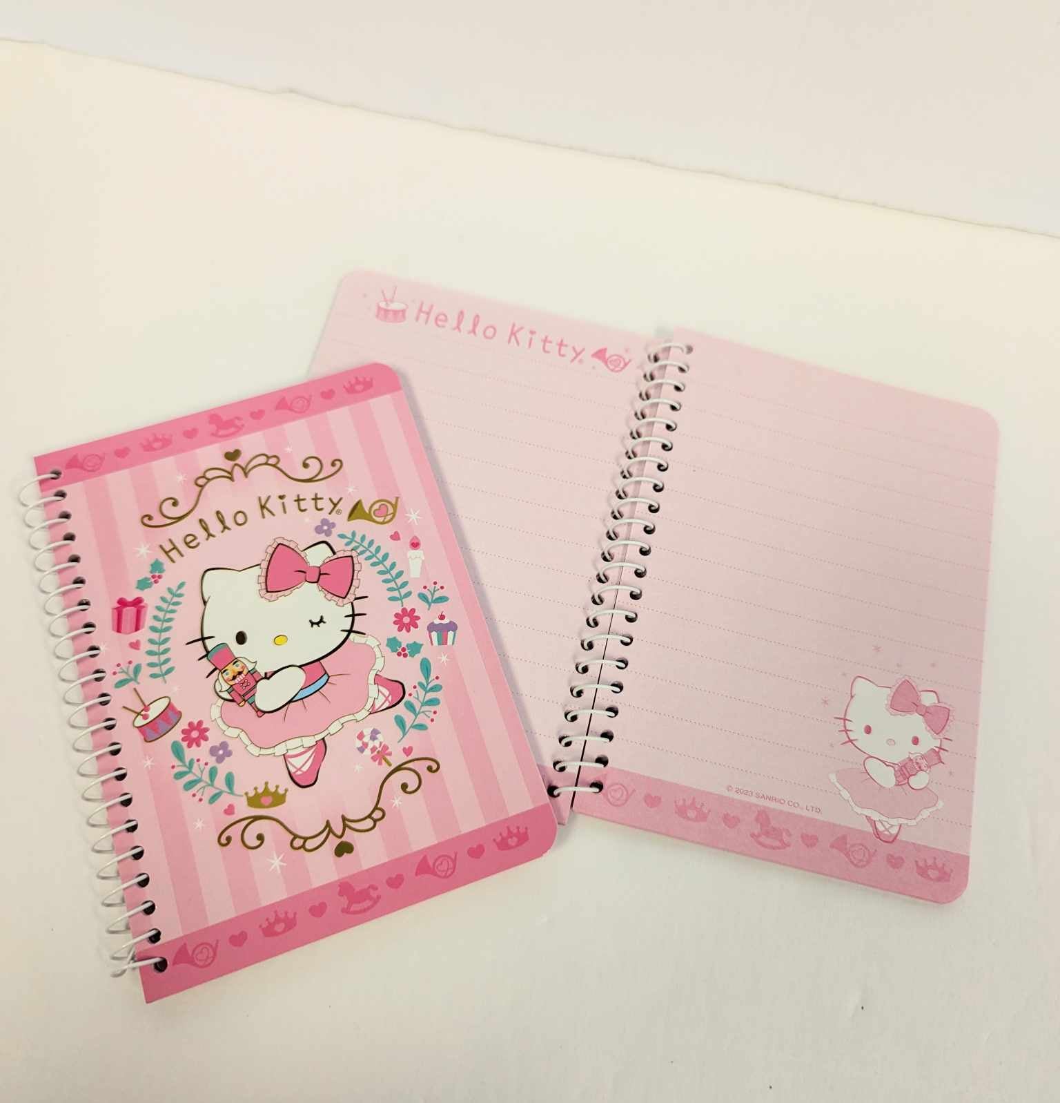 Hello Kitty - Nutcracker Mini Spiral Notebook | Sweet Kitty, The Anime ...