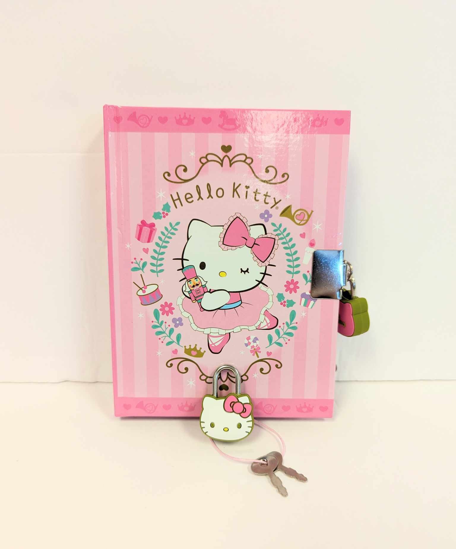 Hello Kitty - Nutcracker Locking Diary | Sweet Kitty, The Anime Store