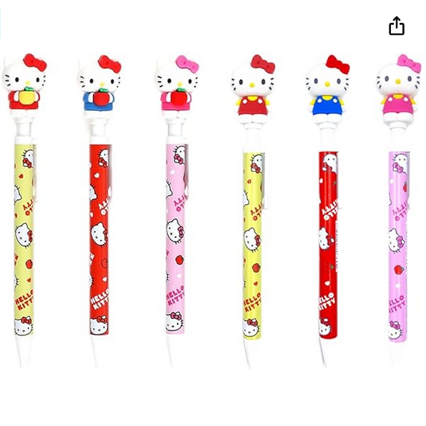 Hello Kitty - Mechanical Pencil w/ Removable Mascot | Sweet Kitty, The ...